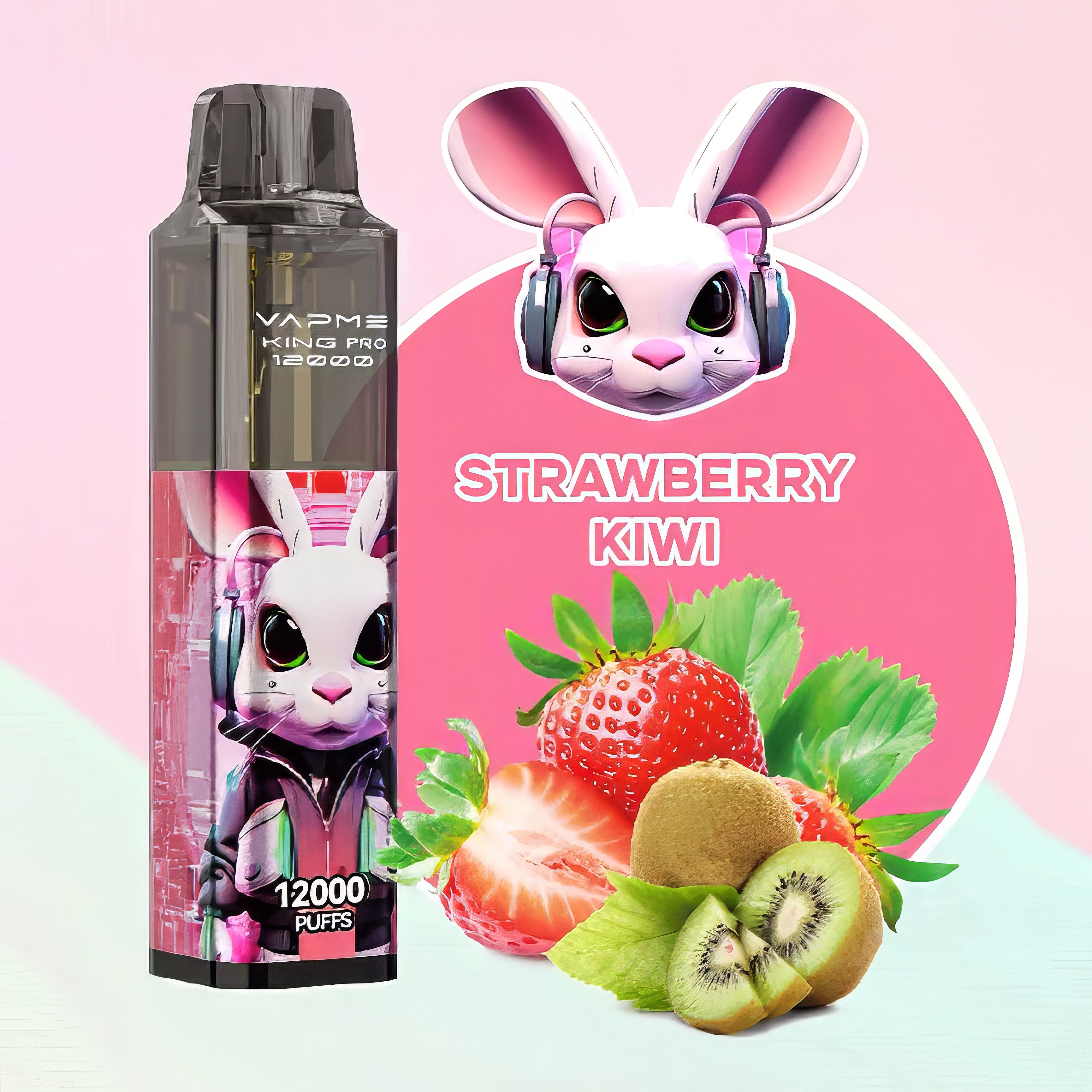 VAPME King Pro 12000 12k Puffs Disposable Vape 0% 2% 3% 5% Nicotin ...