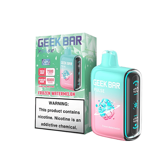 GEEK BAR PULSE 15000 15k Puffs Disposable Vape 5% Nicotine 35Tastes LED ...