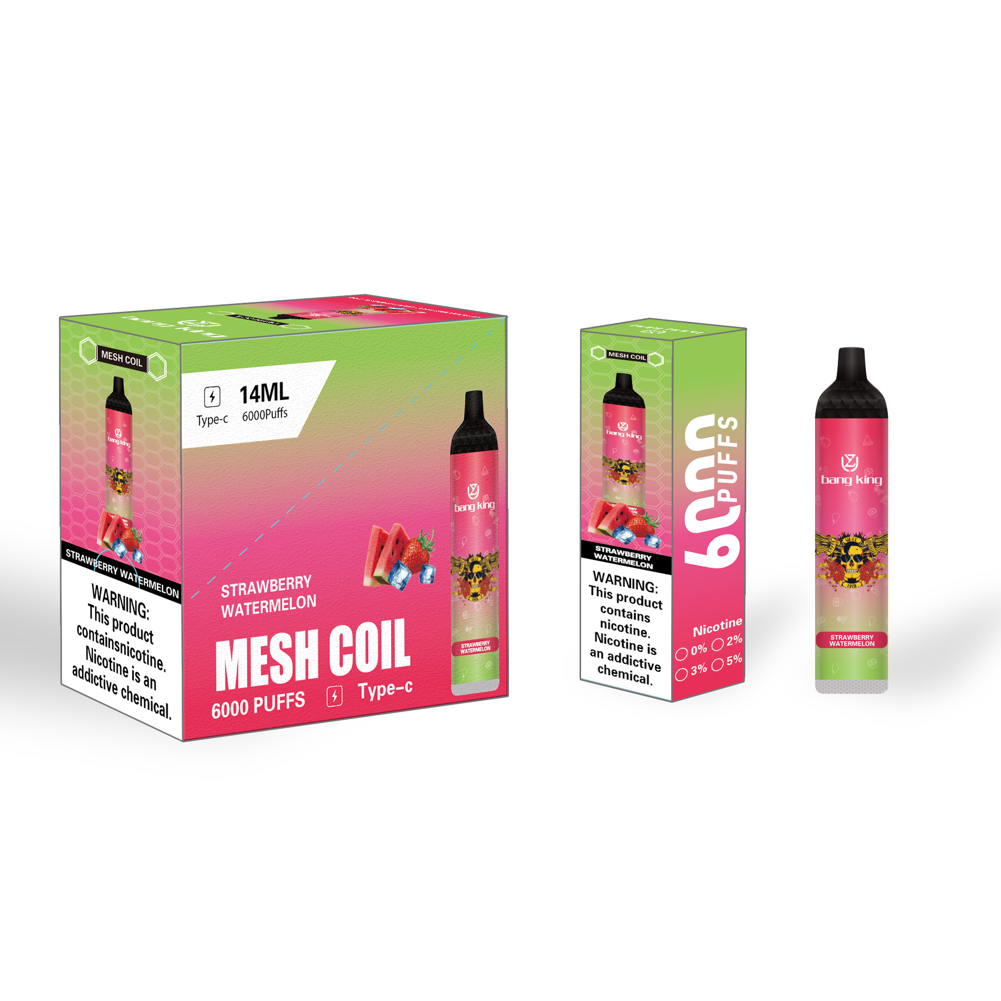 Bang King Vape 6000 Puffs Disposable vape