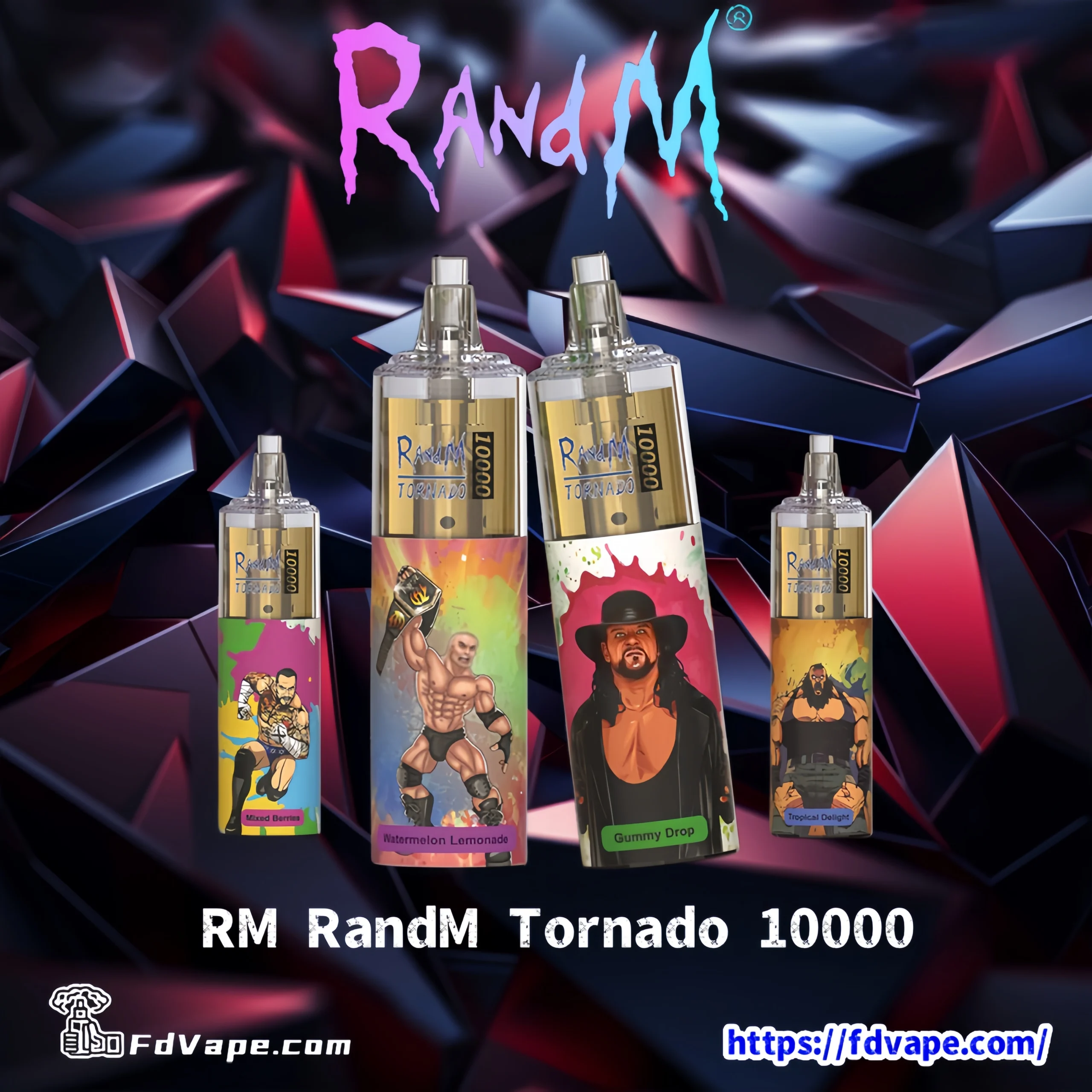 China RM RandM Tornado 10000 10k Puffs Disposable Vape - FDVAPE