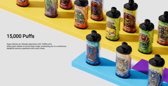 VapSolo Super 15000 15K Puffs Disposable Vape 2% 5% Nicotine 15Smaken ...