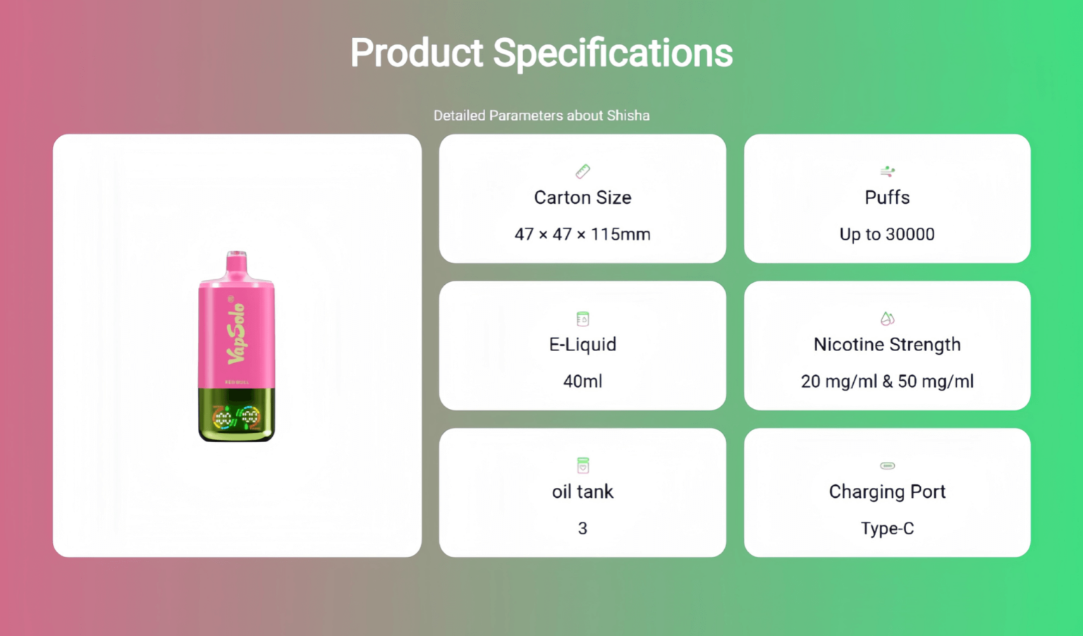 VapSolo Triple 30000 30K Puffs Einweg-Vape 2% 5% Nikotin 10 ...